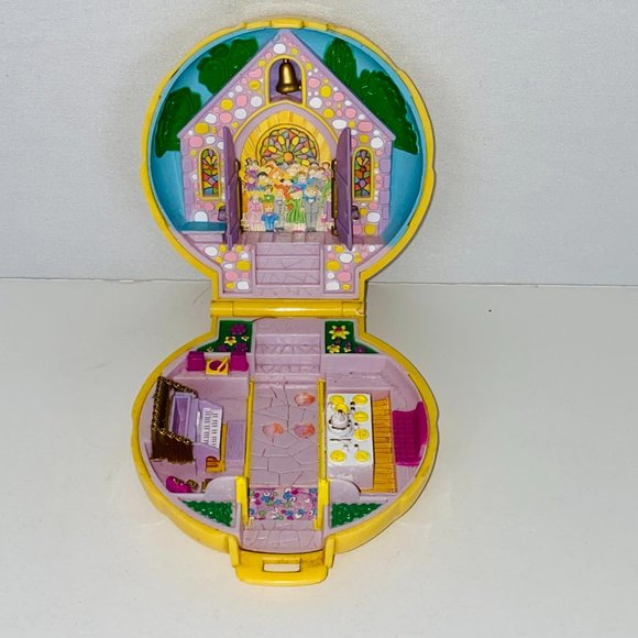 Blue Bird | Toys | Bluebird 989 Yellow Clamshell Compact Church Wedding ...